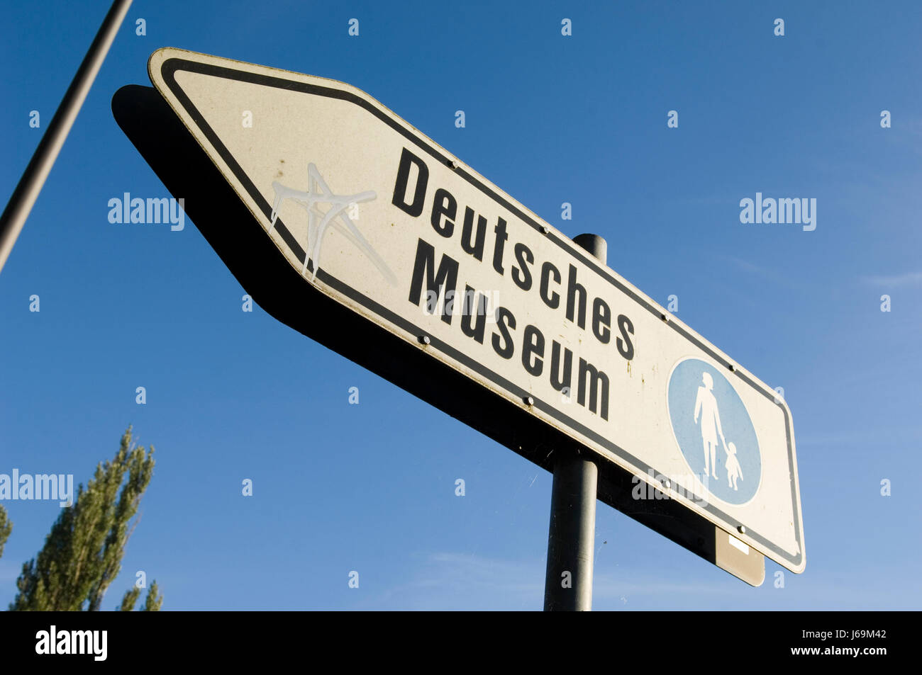 sign signal museum munich direction signpost sign signal museum munich ...
