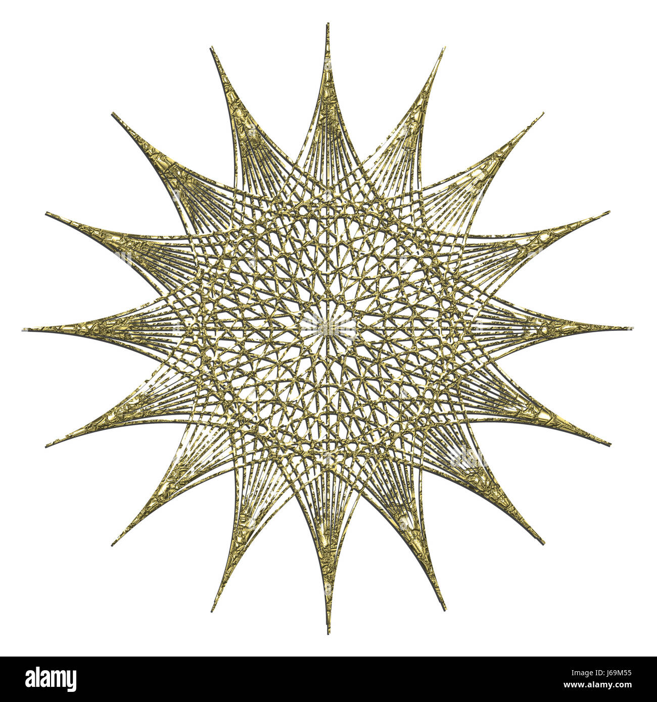 Gold shape Cut Out Stock Images & Pictures - Alamy