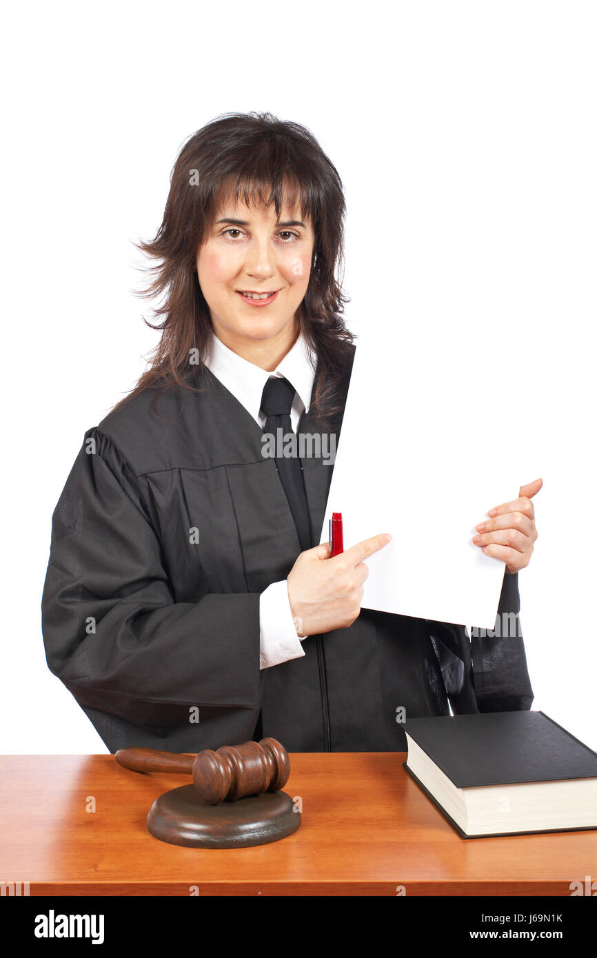 Female magistrate court hi-res stock photography and images - Alamy