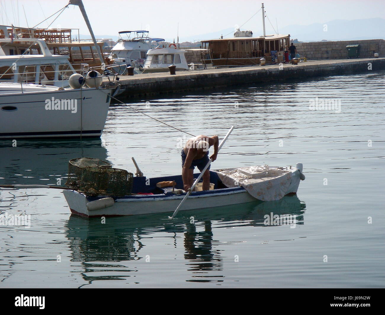 fisherman at work Stock Photo - Alamy