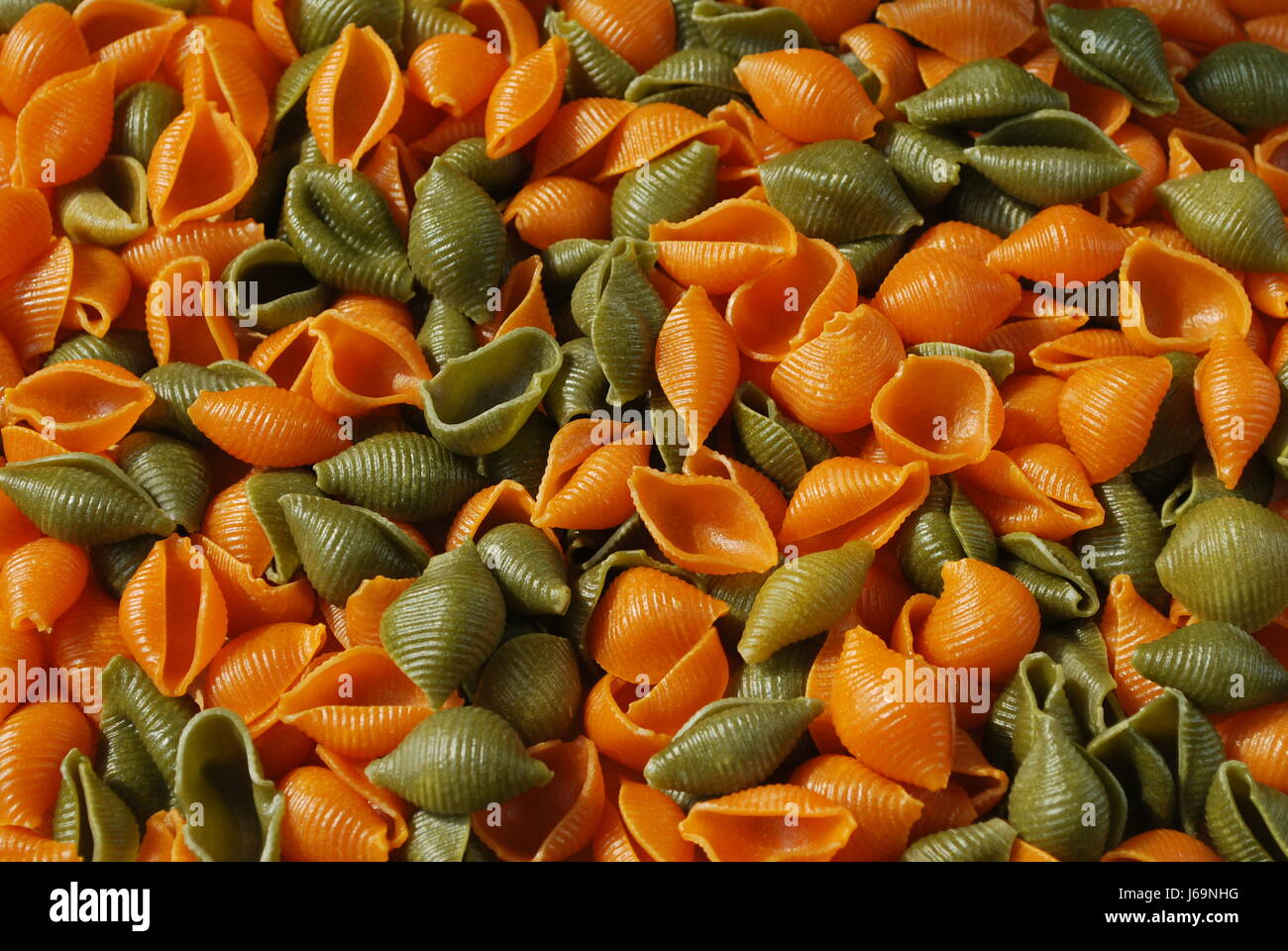 noodles. colorful shells Stock Photo - Alamy