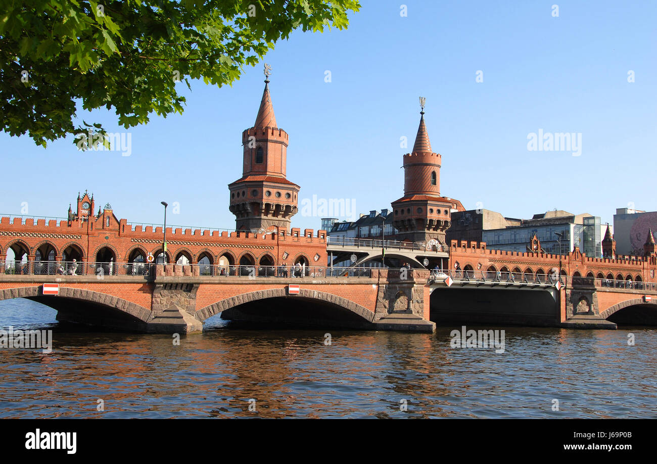 traffic transportation bridge berlin germany german federal republic ...