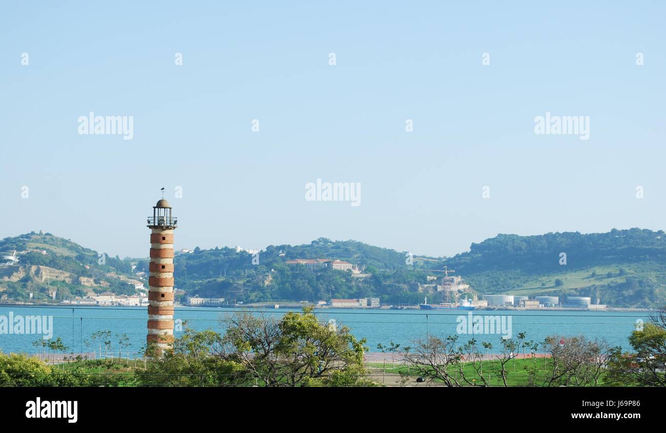 city town sight view outlook perspective vista panorama lookout lisbon ...