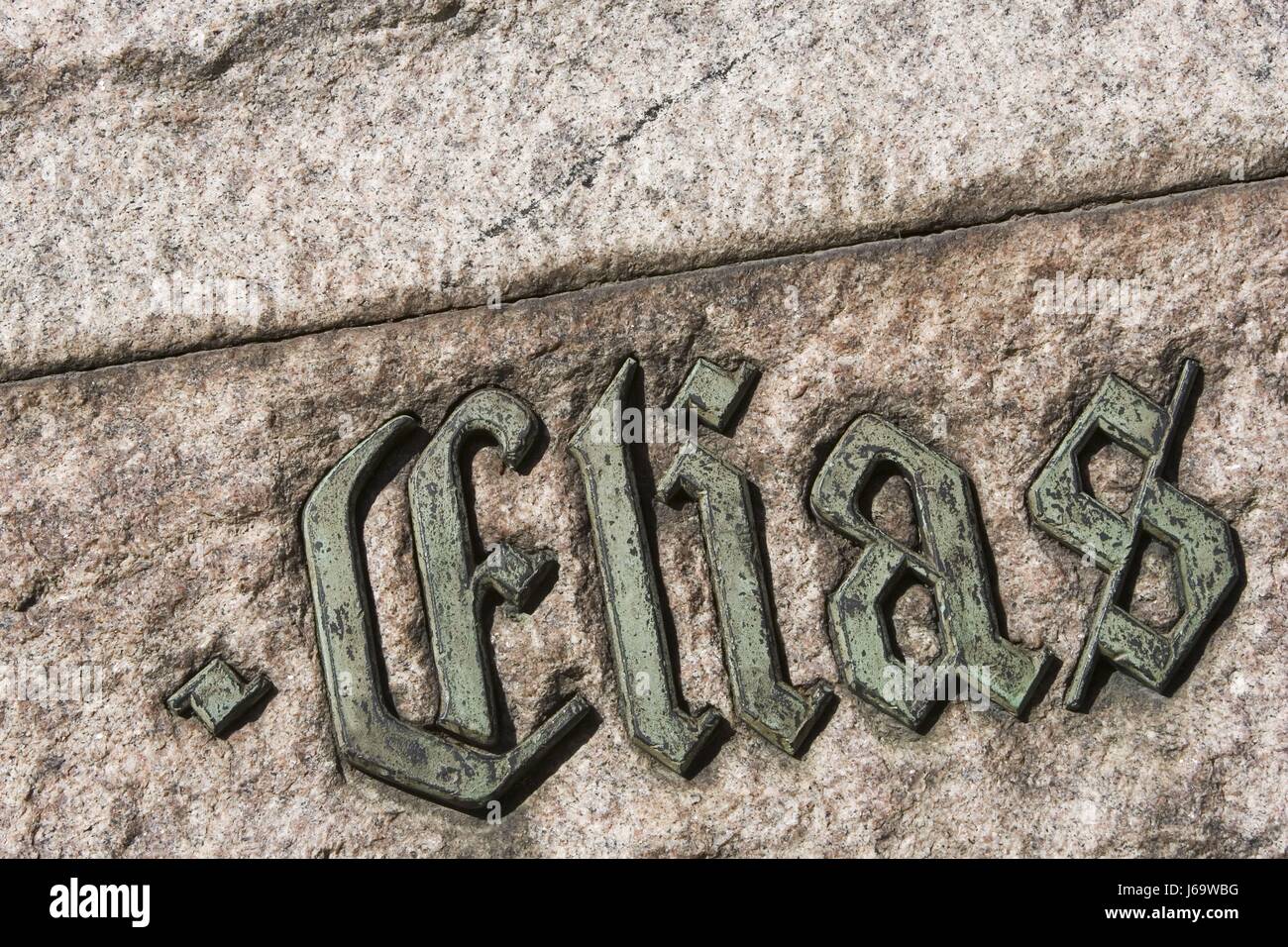 Stone Cut Letters High Resolution Stock Photography and Images - Alamy