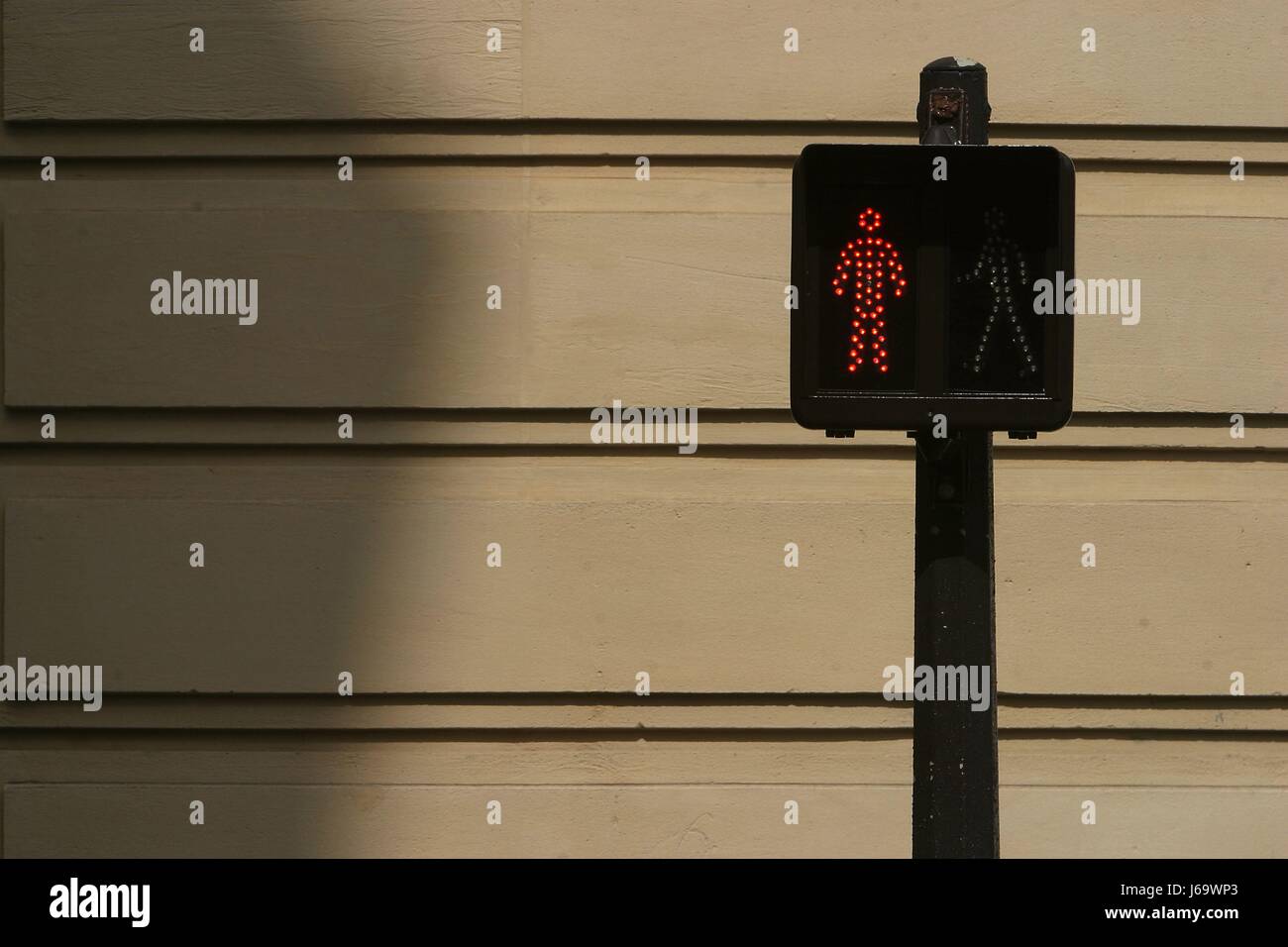 sign signal person lines communication standing pole digital parallel ...