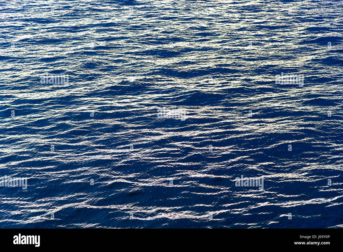 Deep blue sea water background texture rippled Stock Photo - Alamy