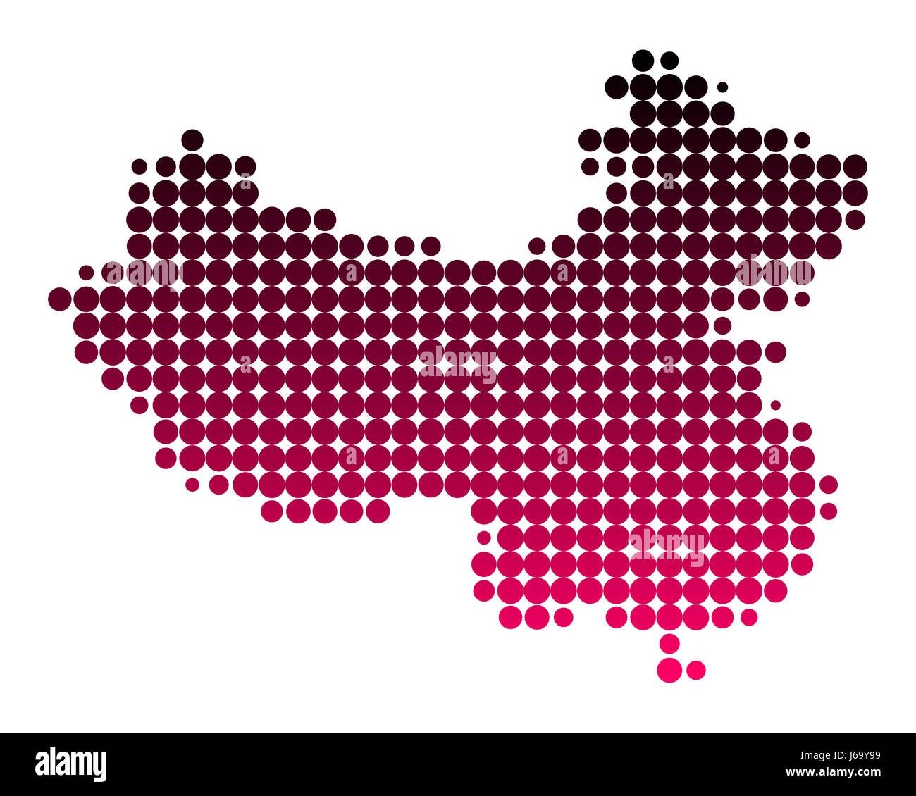 asia circle card dot geography complete perfect atlas map of the world ...
