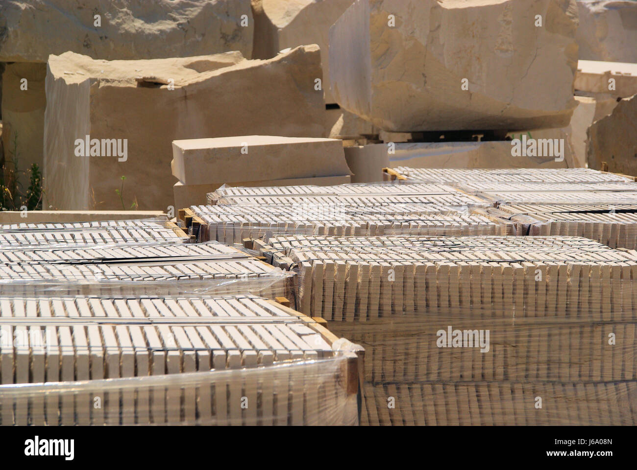 stone blank european caucasian marble croatia quarry rectangular prism ...