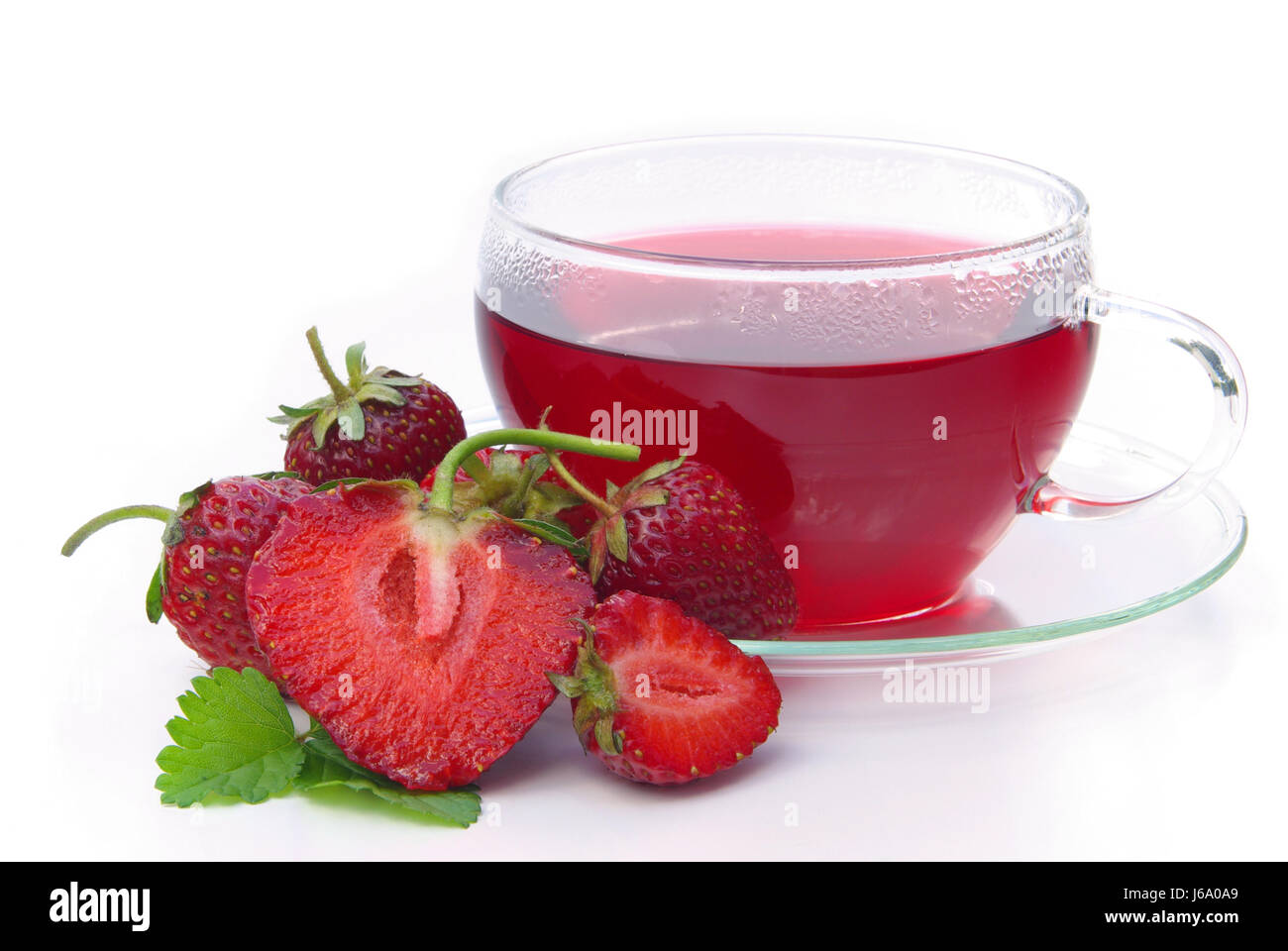 tea strawberry - strawberry tea 02 Stock Photo - Alamy