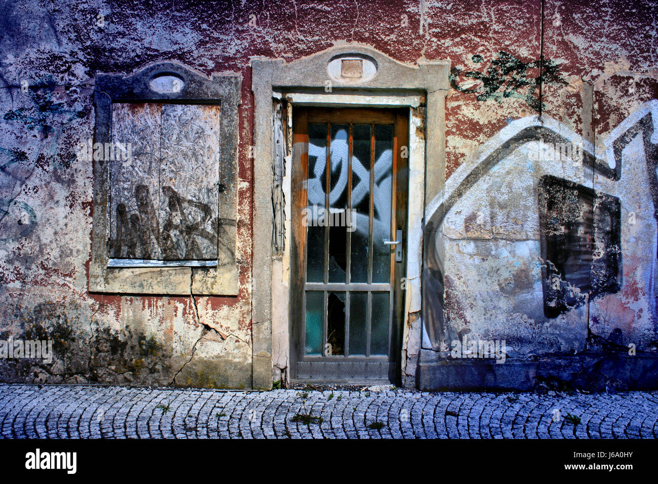 house building window porthole dormer window pane door closed facade ...