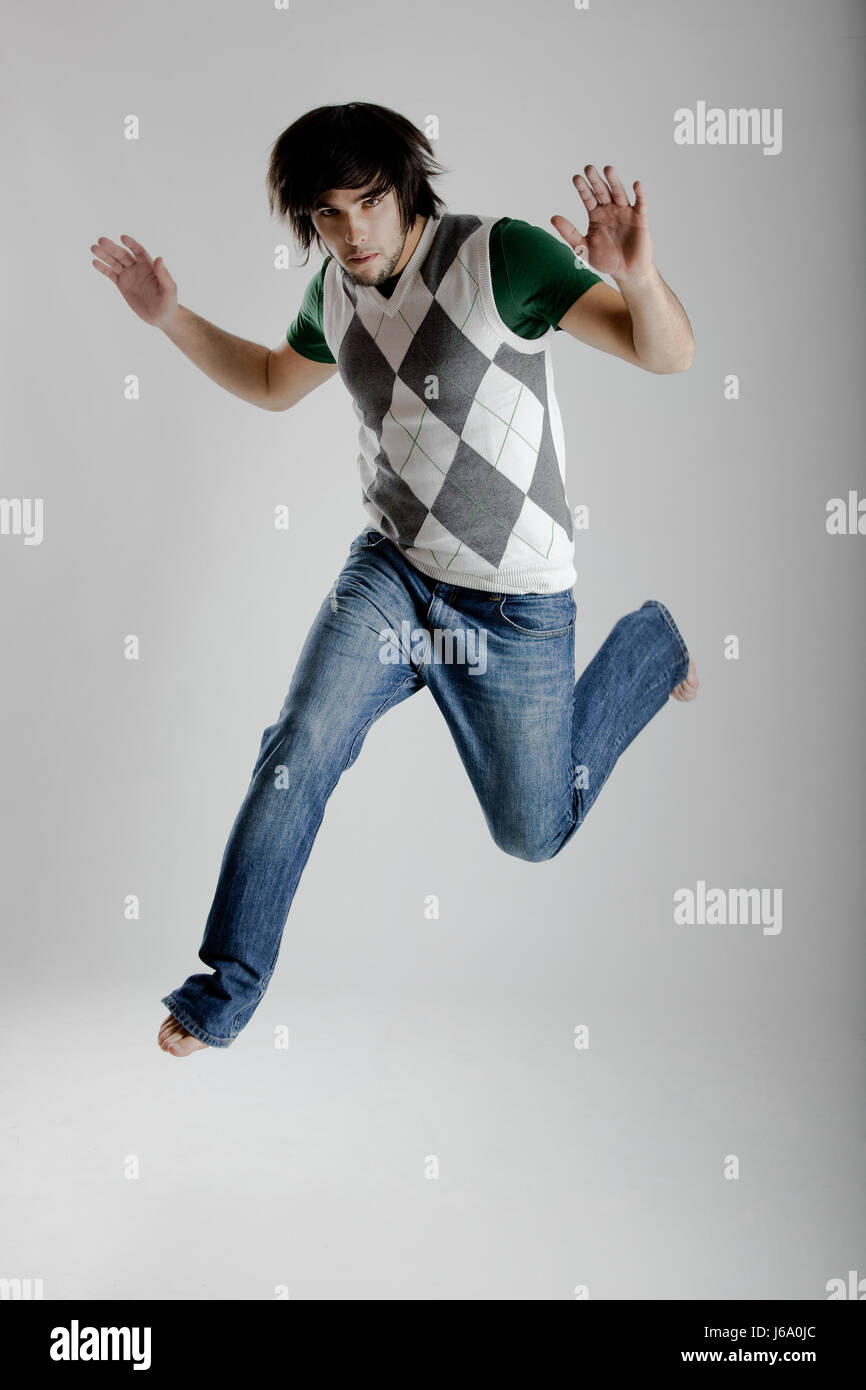 modern modernity spring bouncing bounces hop skipping frisks jumping ...