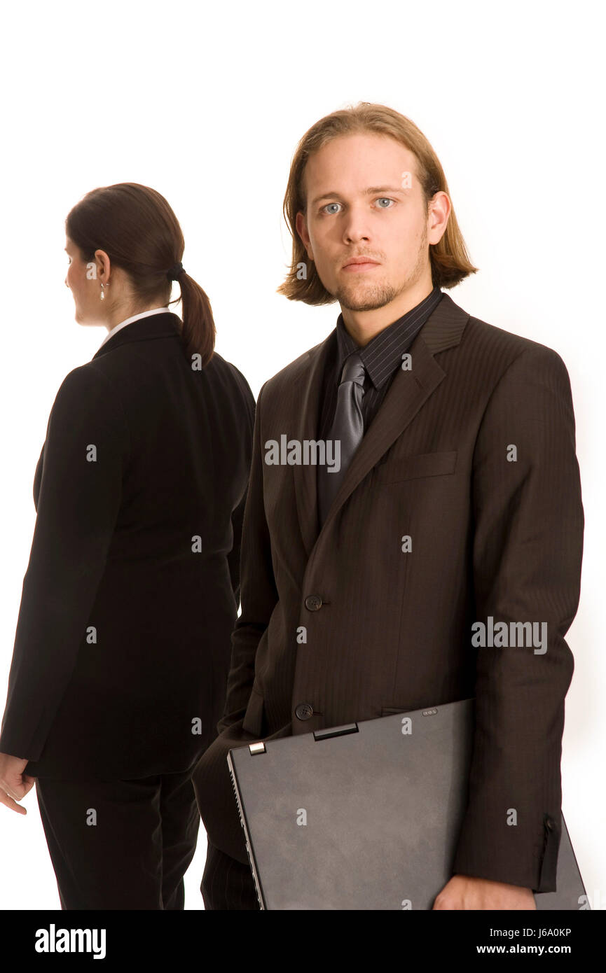 woman portrait business dealings deal business transaction business ...