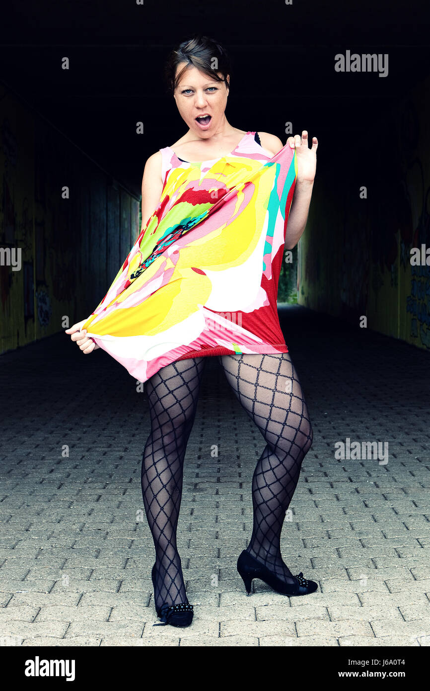 Woman with really happy face hi-res stock photography and images - Alamy