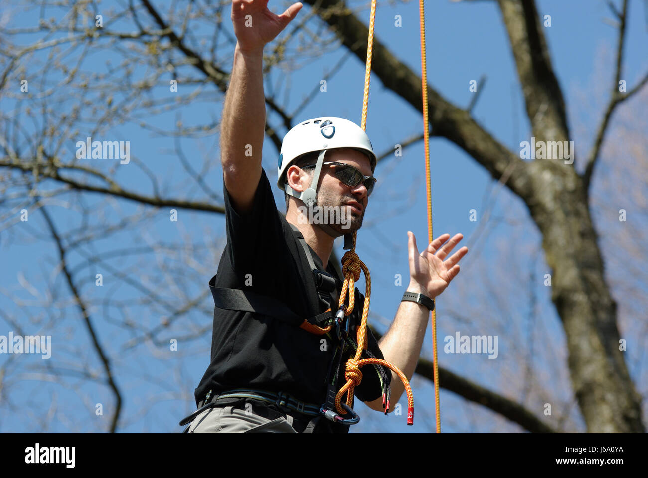 rise climb climbing ascend uphill tread clamber balance challenge learn ...