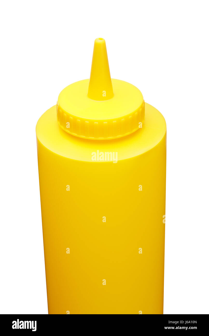 food aliment object condiment isolated hot mustard bottle sauce greasy ...