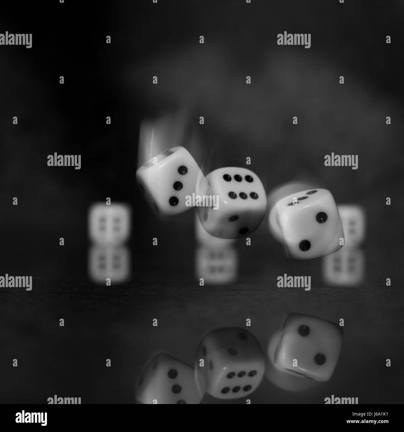 Dice in motion hi-res stock photography and images - Alamy