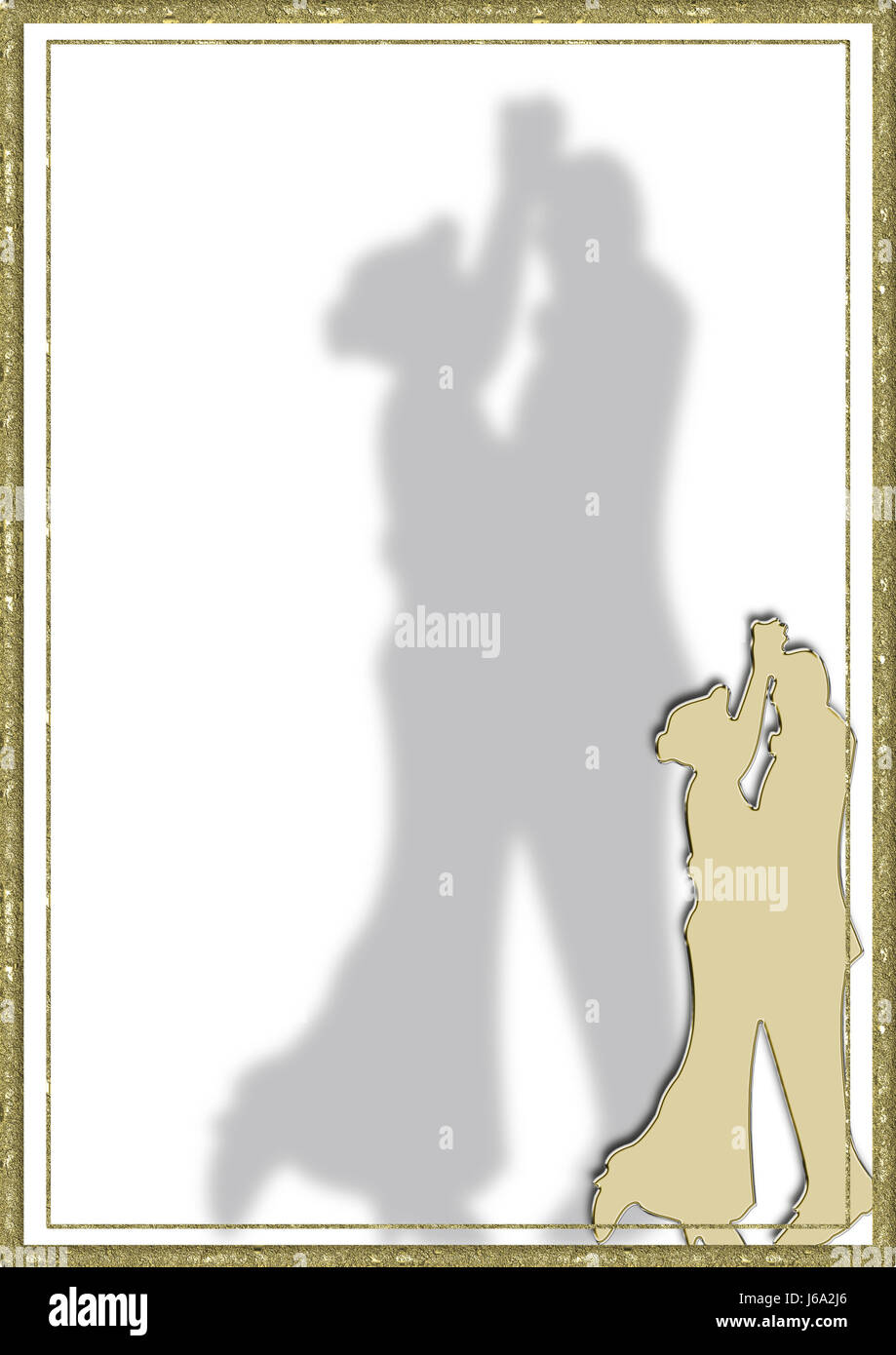 dancing couple border dancing dance ball backdrop background emblem ...