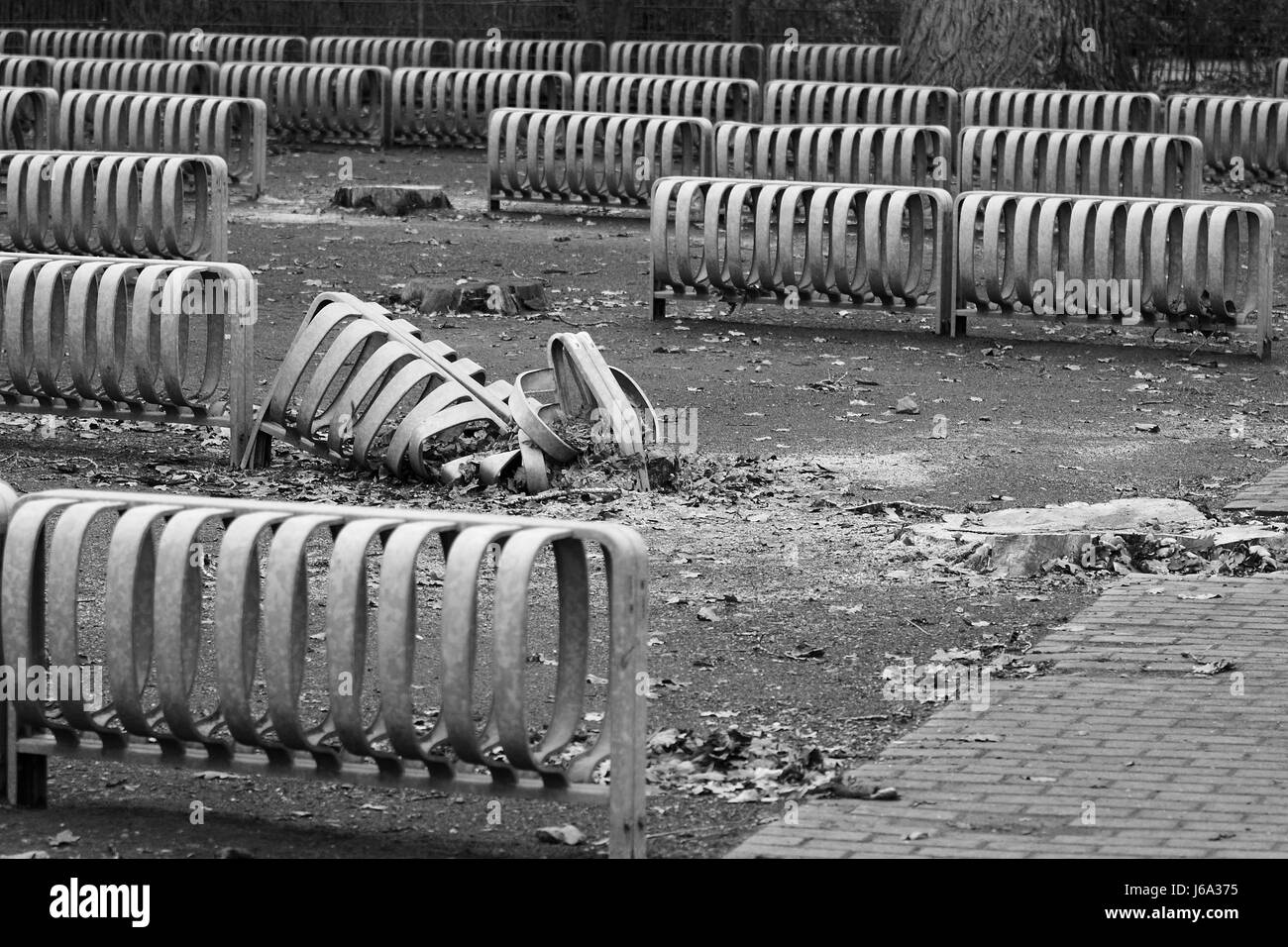 The old stand Black and White Stock Photos & Images - Alamy