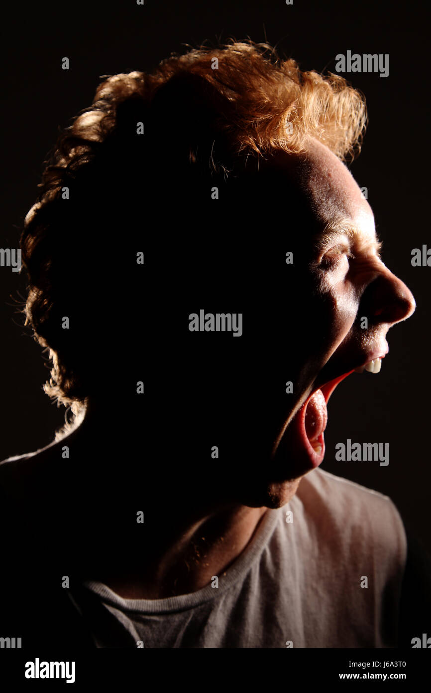bestial rips mouth Stock Photo - Alamy
