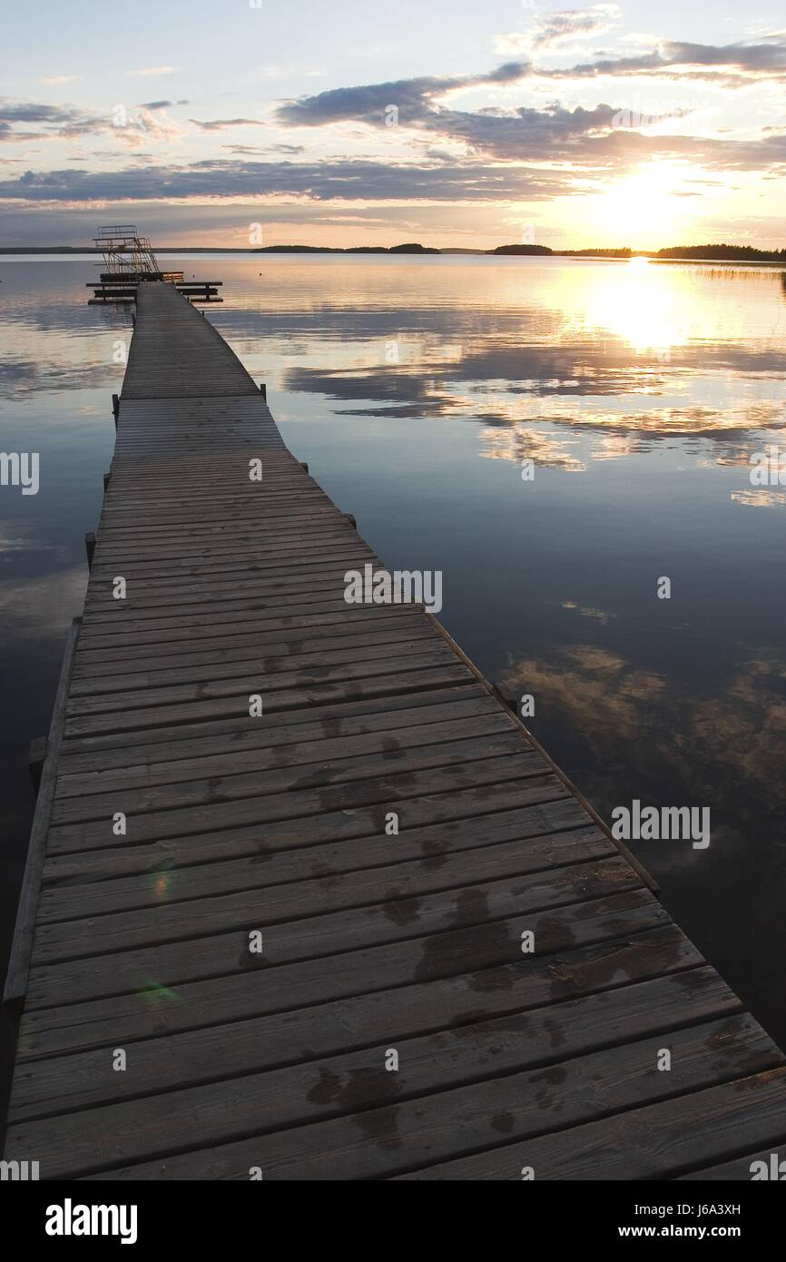 horizon reflection dawn photography photo picture image copy deduction ...