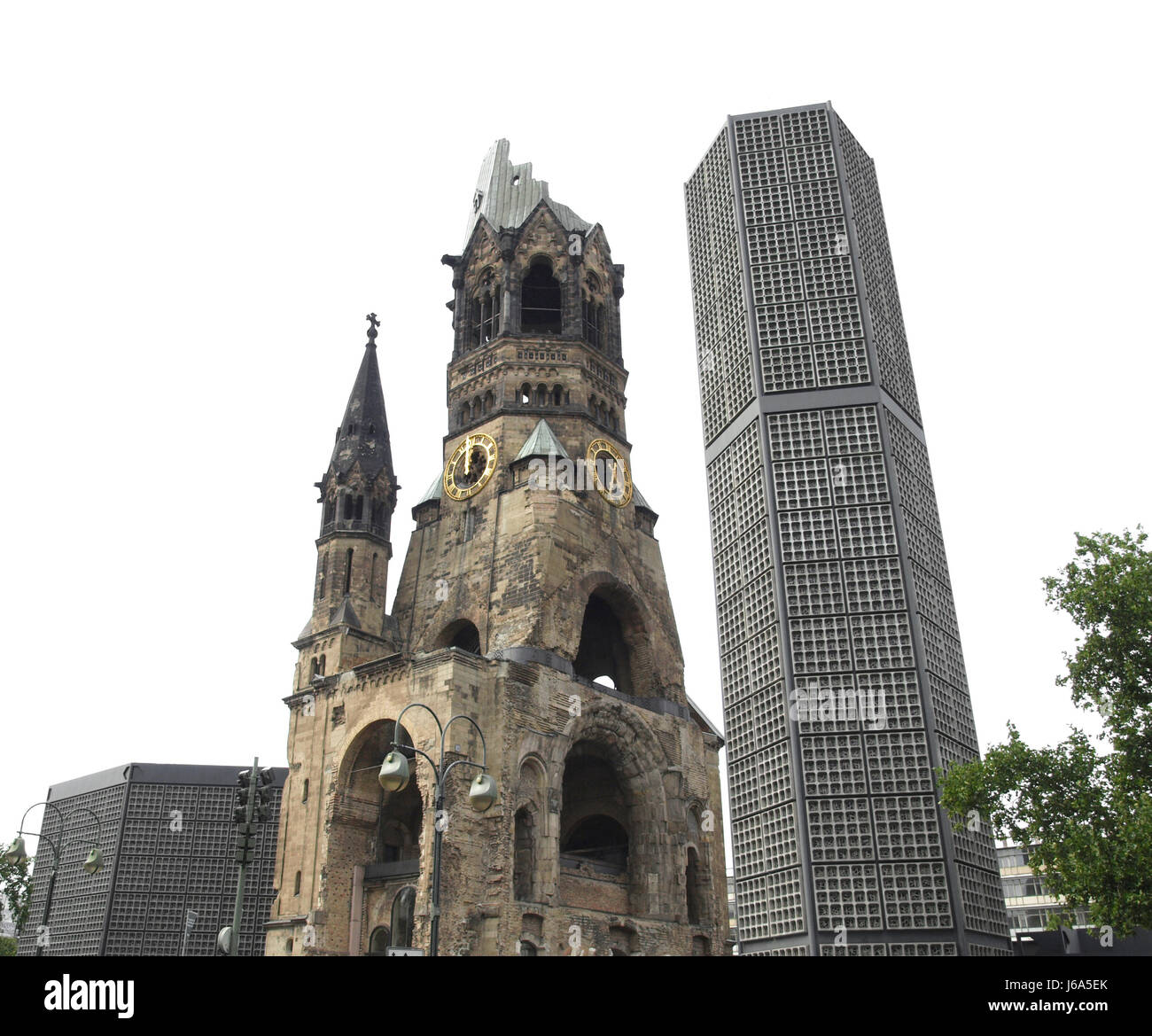 church memorial bombed berlin germany german federal republic roll ...