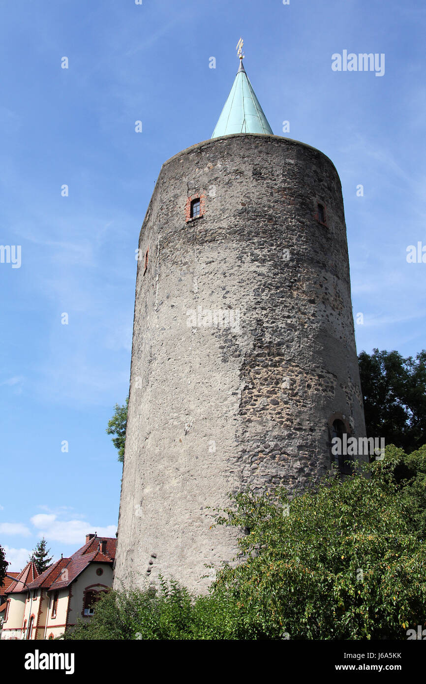 tower of ramparts,15th century Stock Photo - Alamy