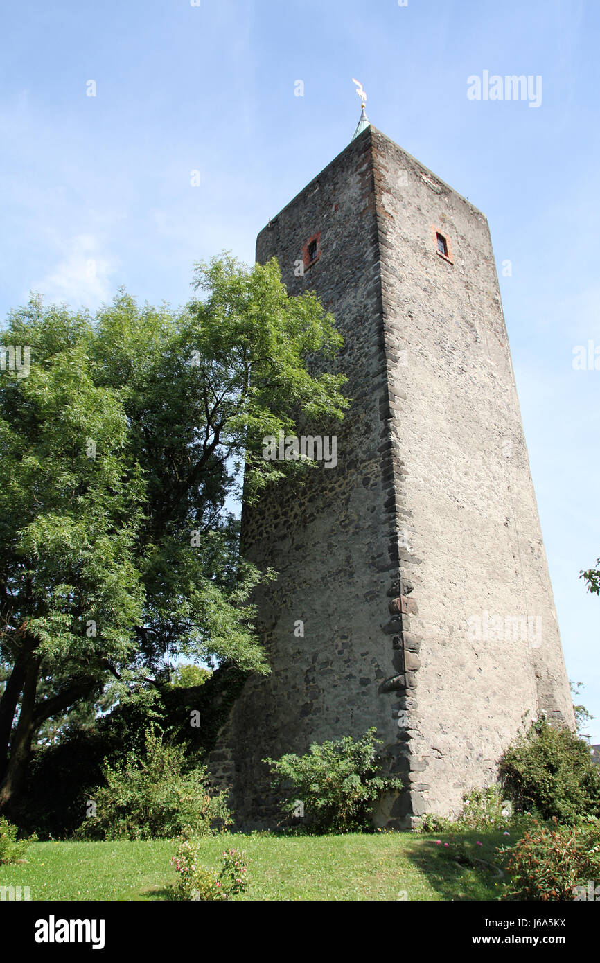 tower of ramparts,15th century Stock Photo - Alamy