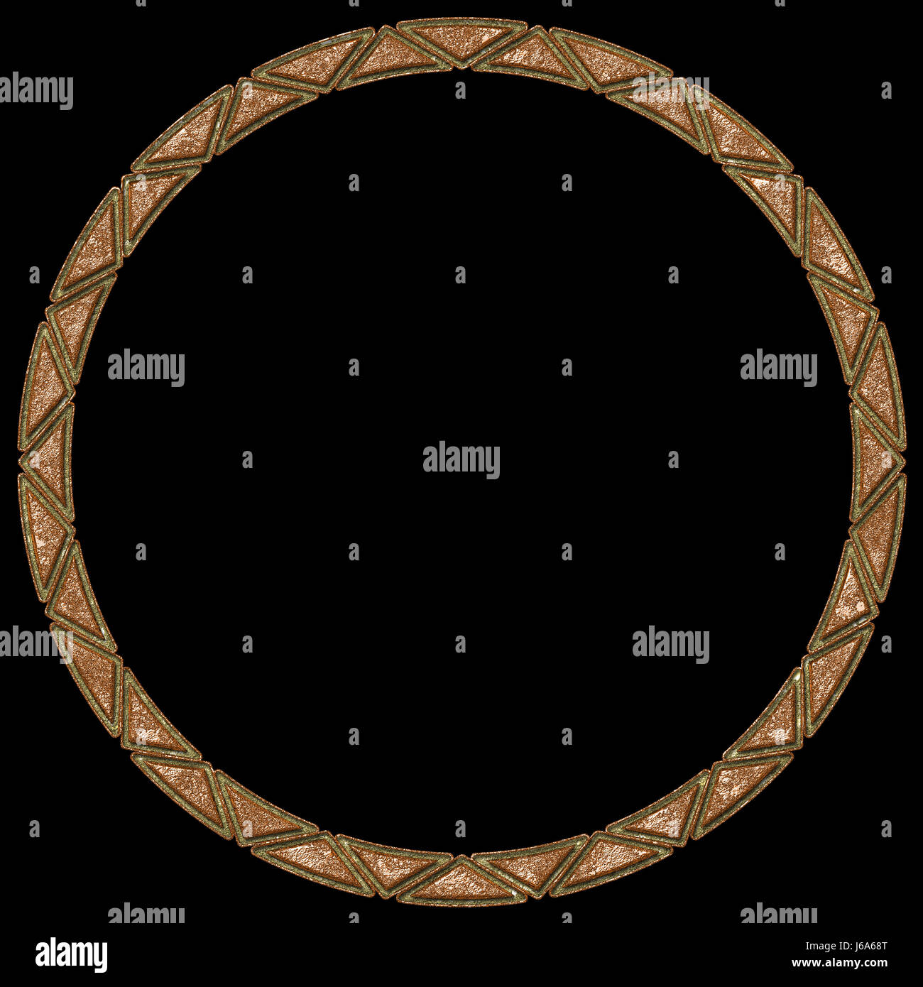 ornament metal golden complete perfect frame framework jewelry ...