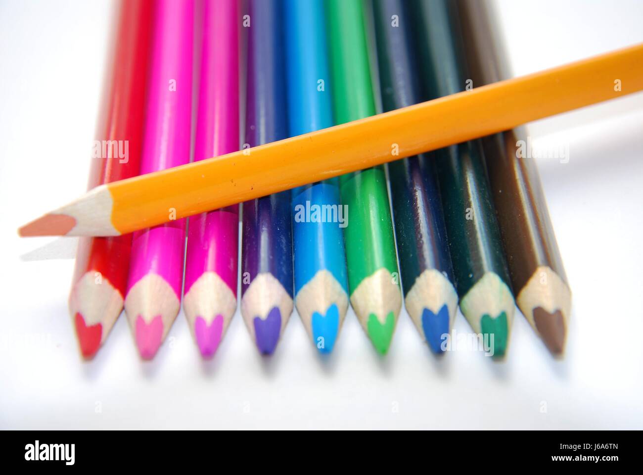 Crayons cross hi-res stock photography and images - Alamy