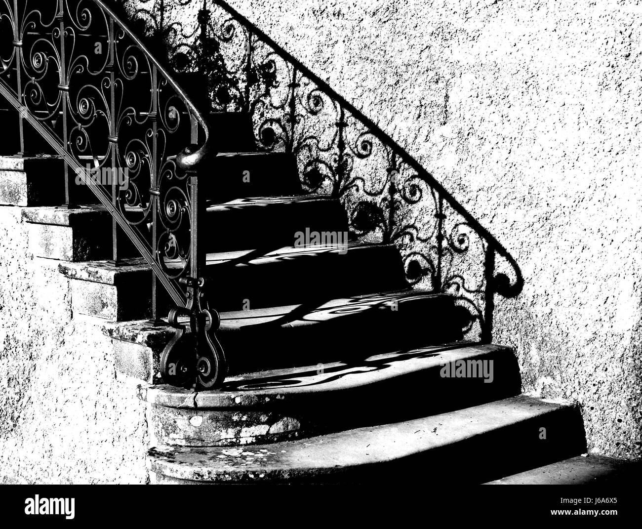 upwards detail balustrade angular railing rise climb climbing ascend ...