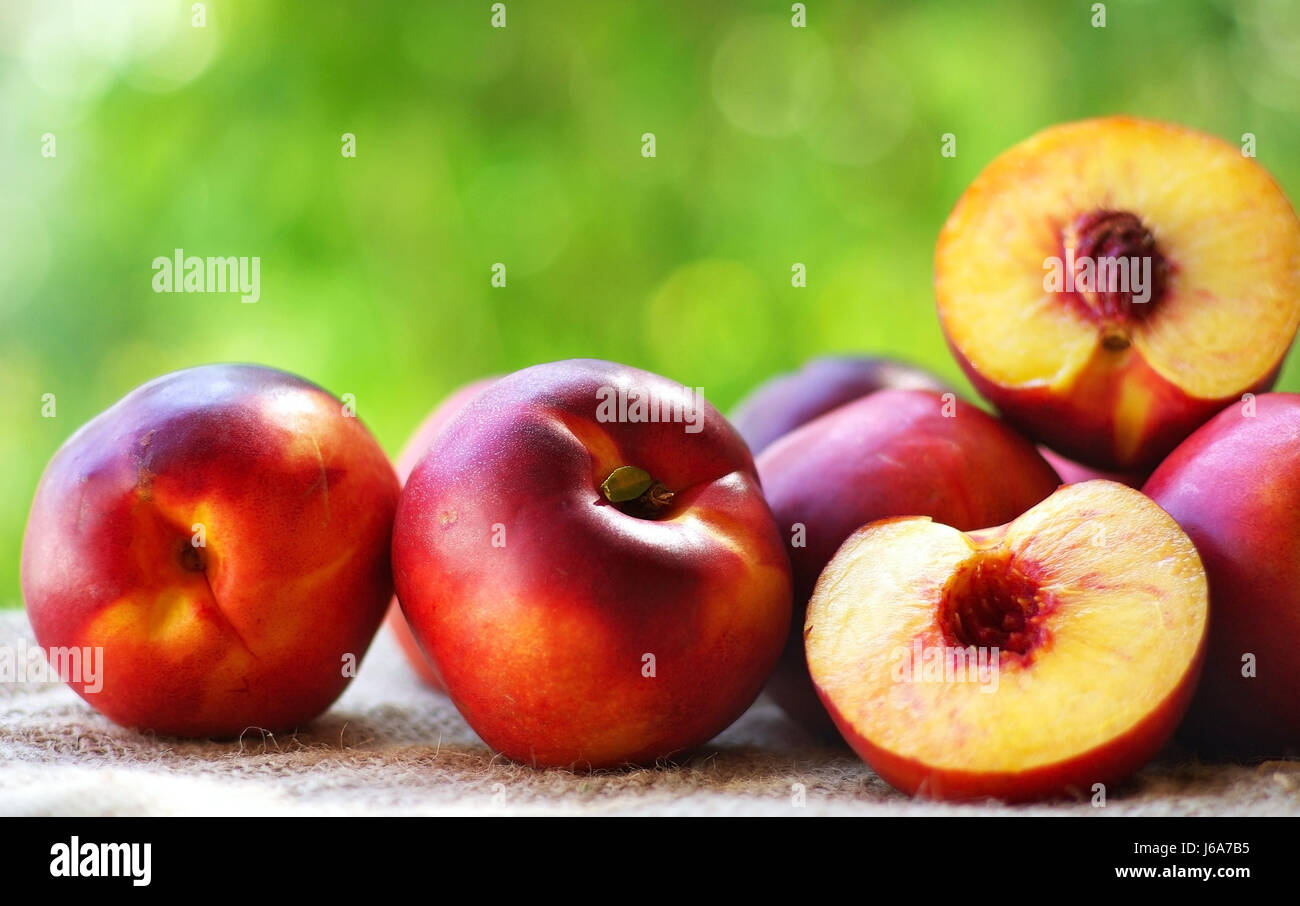 leaves fruit juice peach color paint fresh foliage food aliment health ...