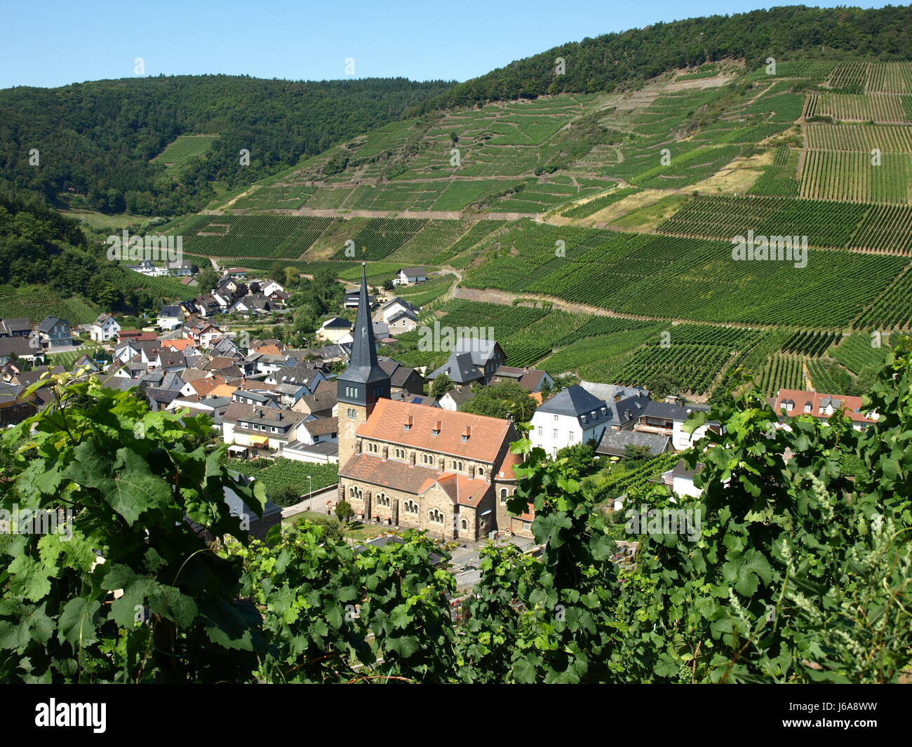 mayschoss in the ahr valley Stock Photo - Alamy