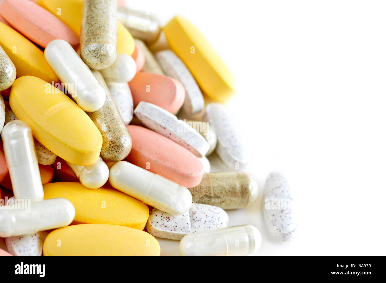 Vitamines and supplements hi-res stock photography and images - Alamy