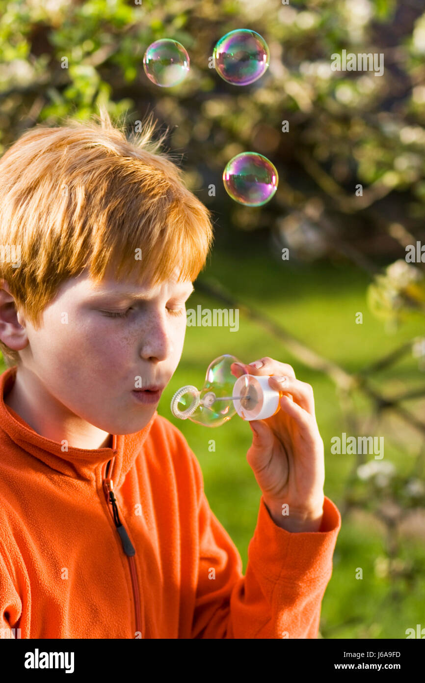 boy in bubble Stock Photo - Alamy