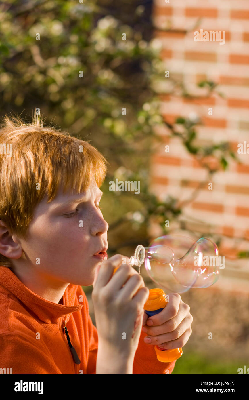 boy in bubble Stock Photo - Alamy