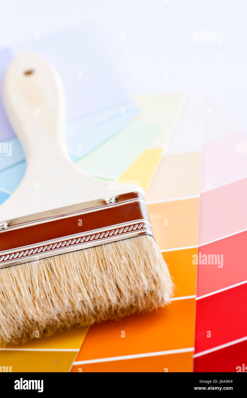 brush paint color paintbrush brushing cards house building colour space ...