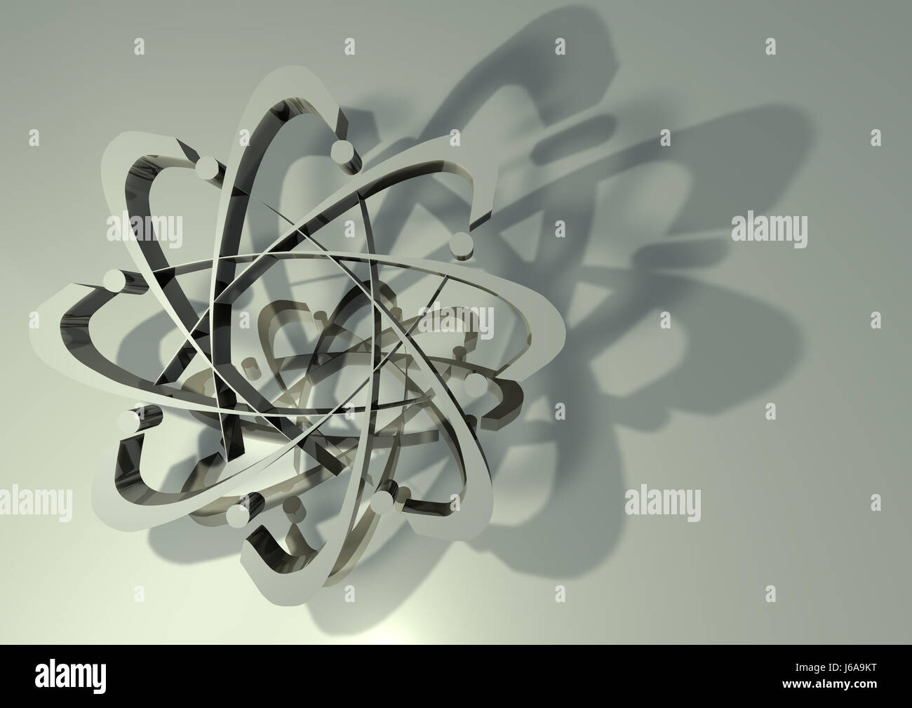 metal atom chemistry pattern atoms emblem illustration atom abstract ...