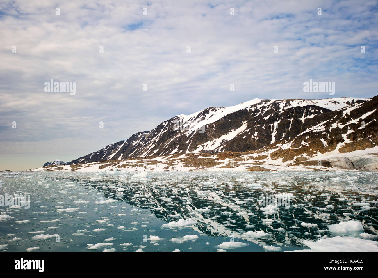 Svalbard (Spitsbergen), Norwegian archipelago in the Arctic Ocean Stock ...