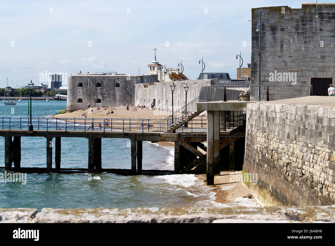 beach seaside the beach seashore waves england salt water sea ocean ...