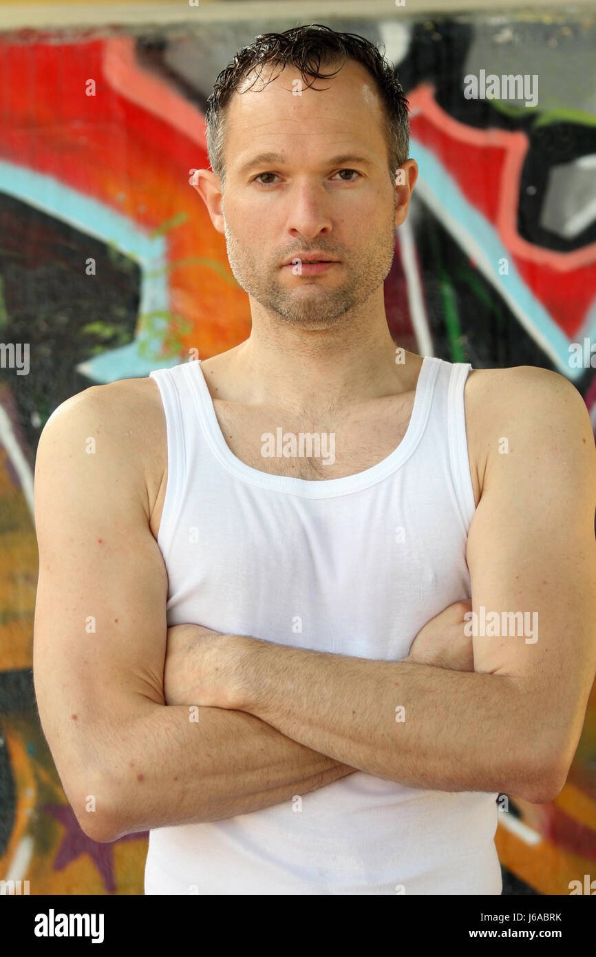 male masculine portrait outdoor posing man fashion male masculine look ...