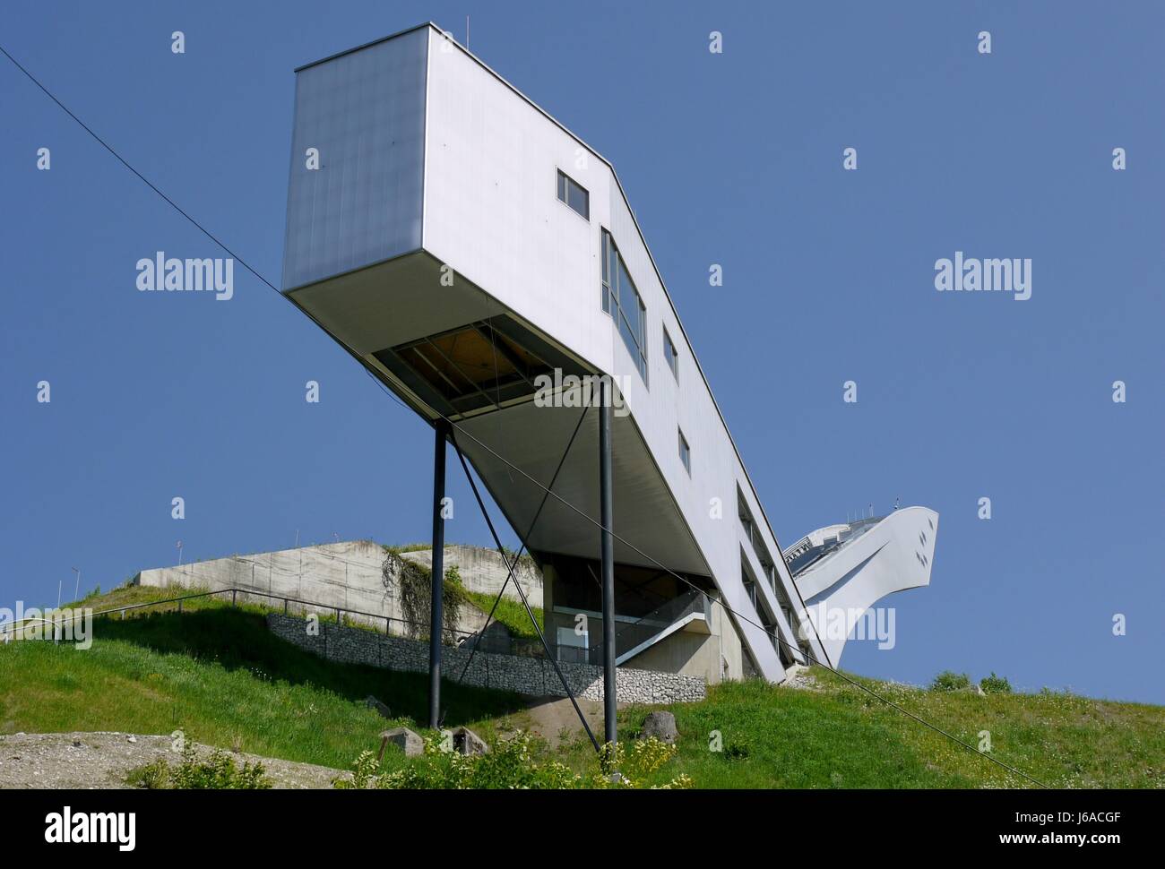 judges tower of olypiaschanze Stock Photo - Alamy