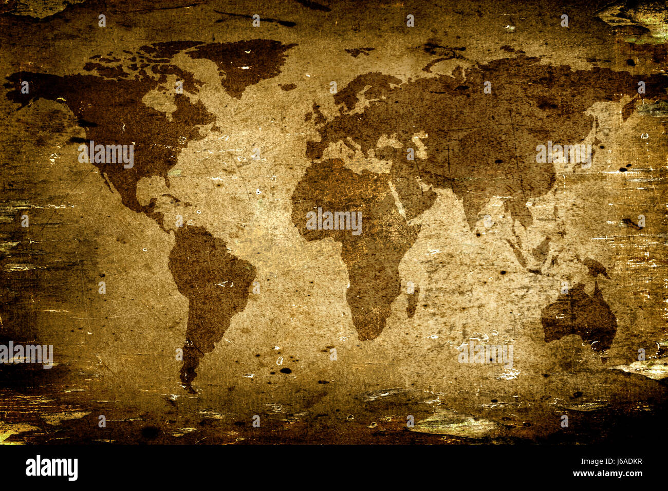 retro globe planet earth world frame map atlas map of the world sheet ...