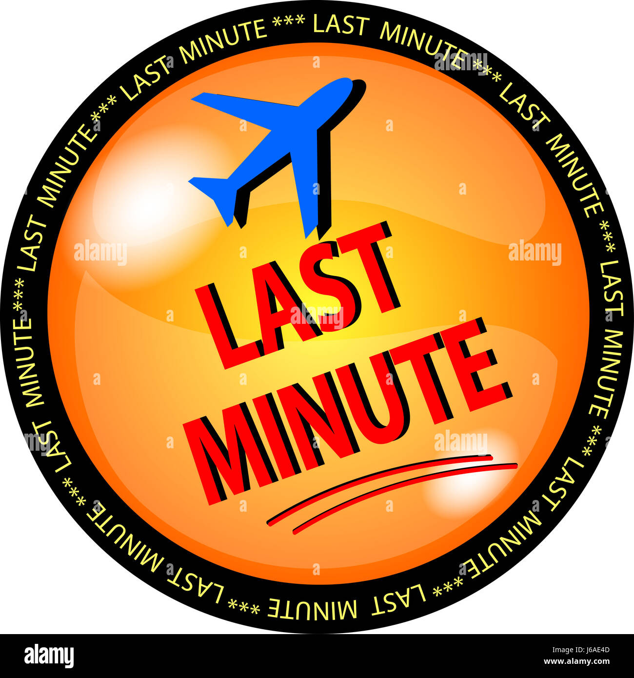 last minute button Stock Photo - Alamy