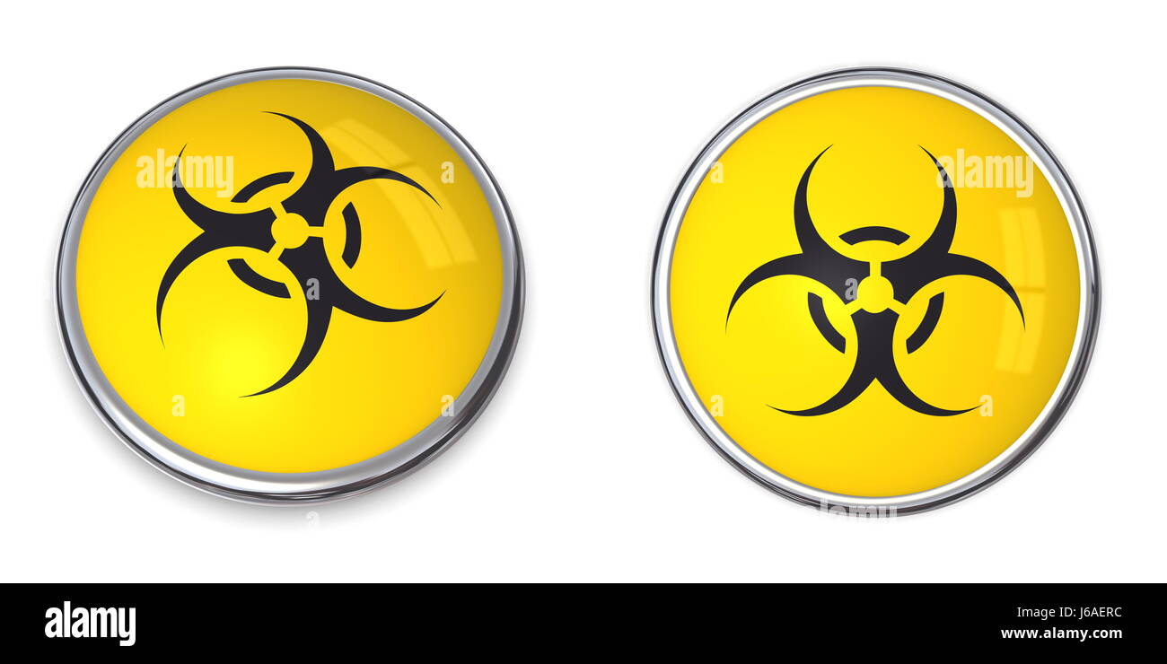 risk button hazard warning sign pictogram symbol pictograph trade ...