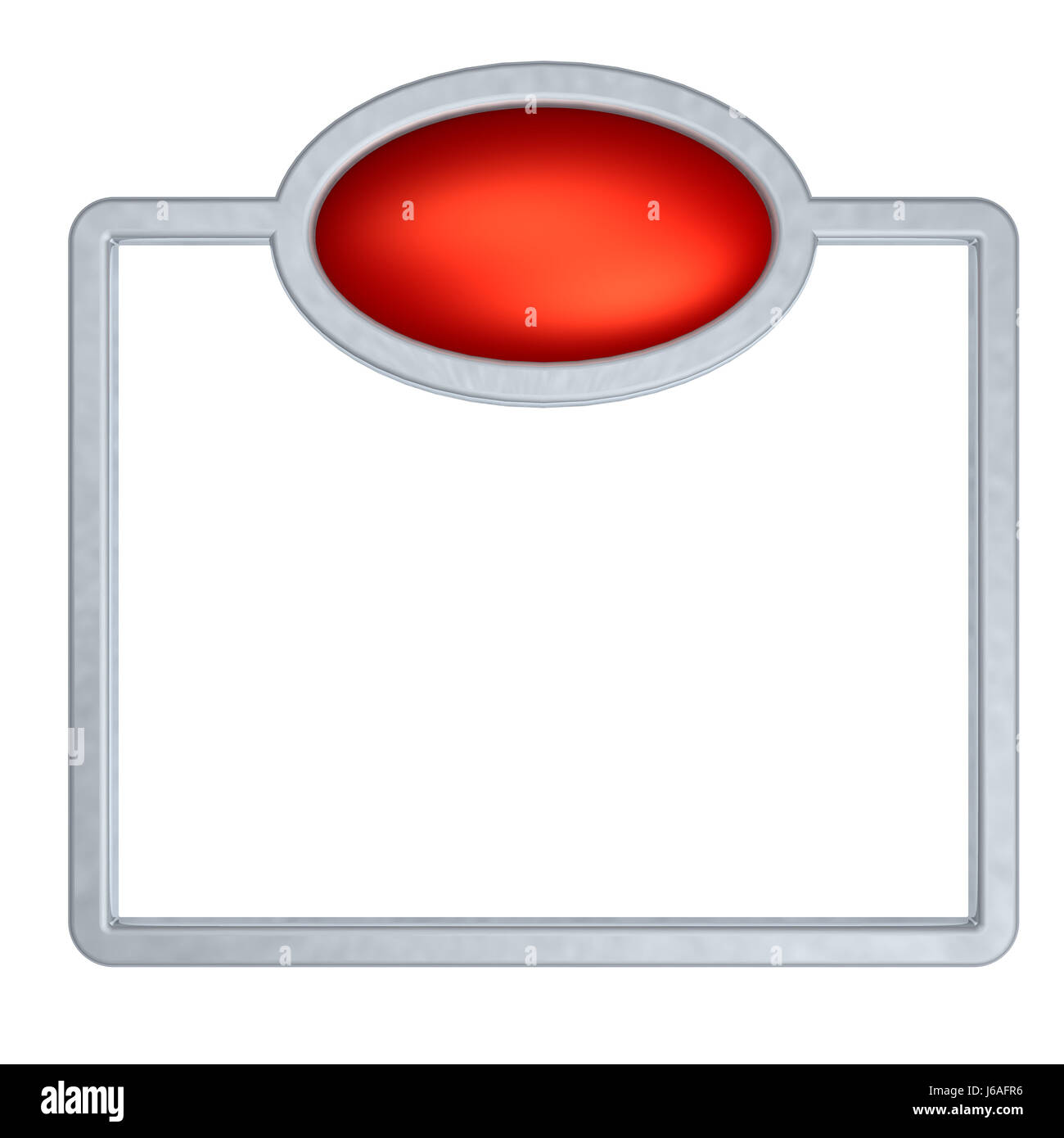 Red window frame Cut Out Stock Images & Pictures - Alamy