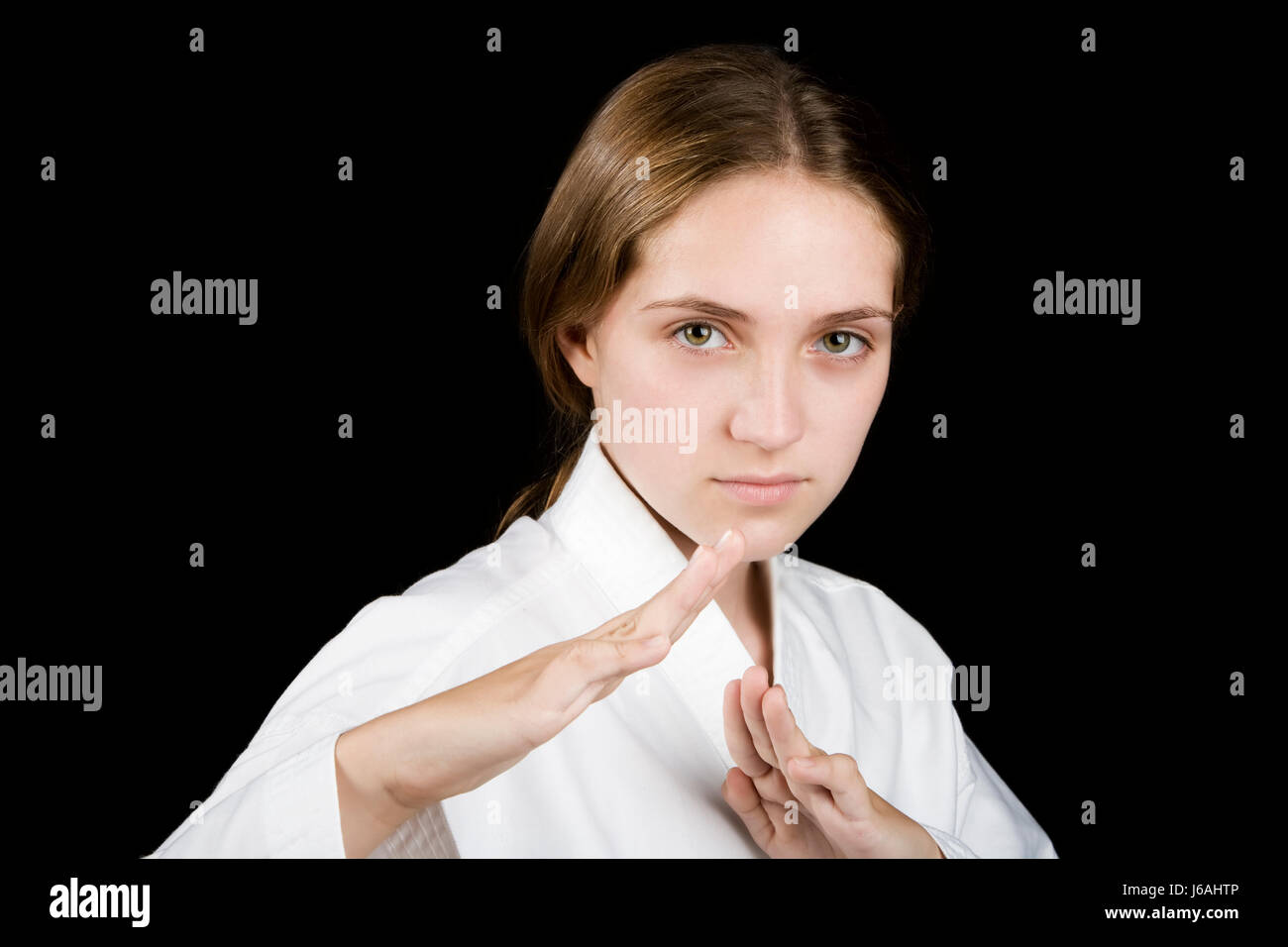 Woman warrior fighting hi-res stock photography and images - Alamy