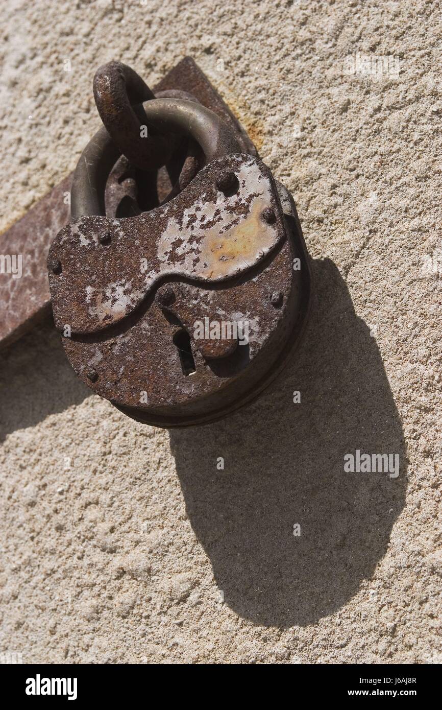 lock wall metal photography photo picture image copy deduction vertical ...