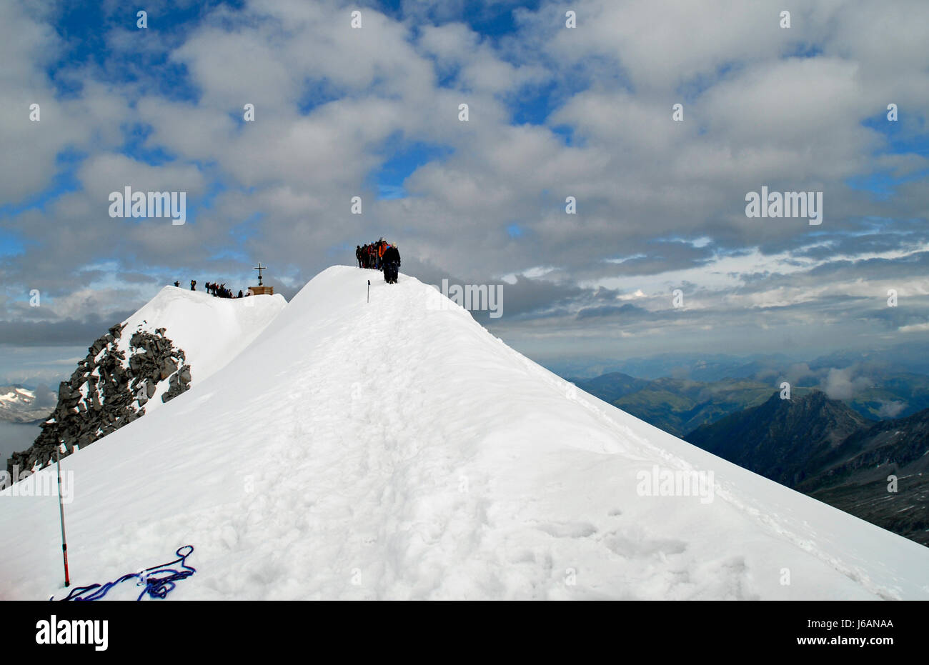 alps summit climax peak national park alps summit austrians summer ...