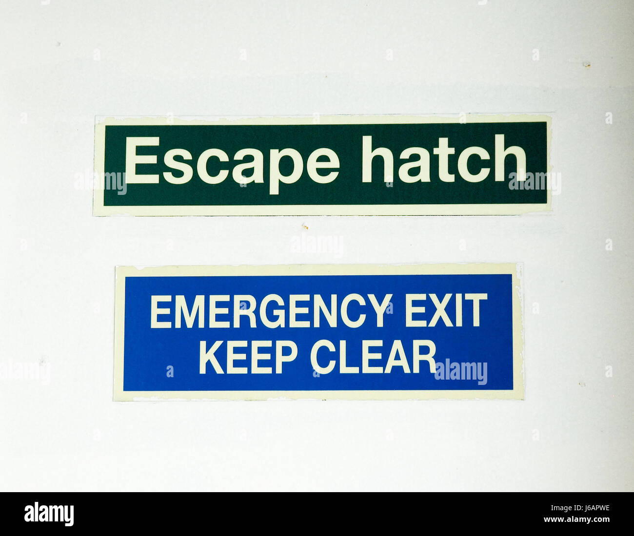 Emergency escape hatch hi-res stock photography and images - Alamy