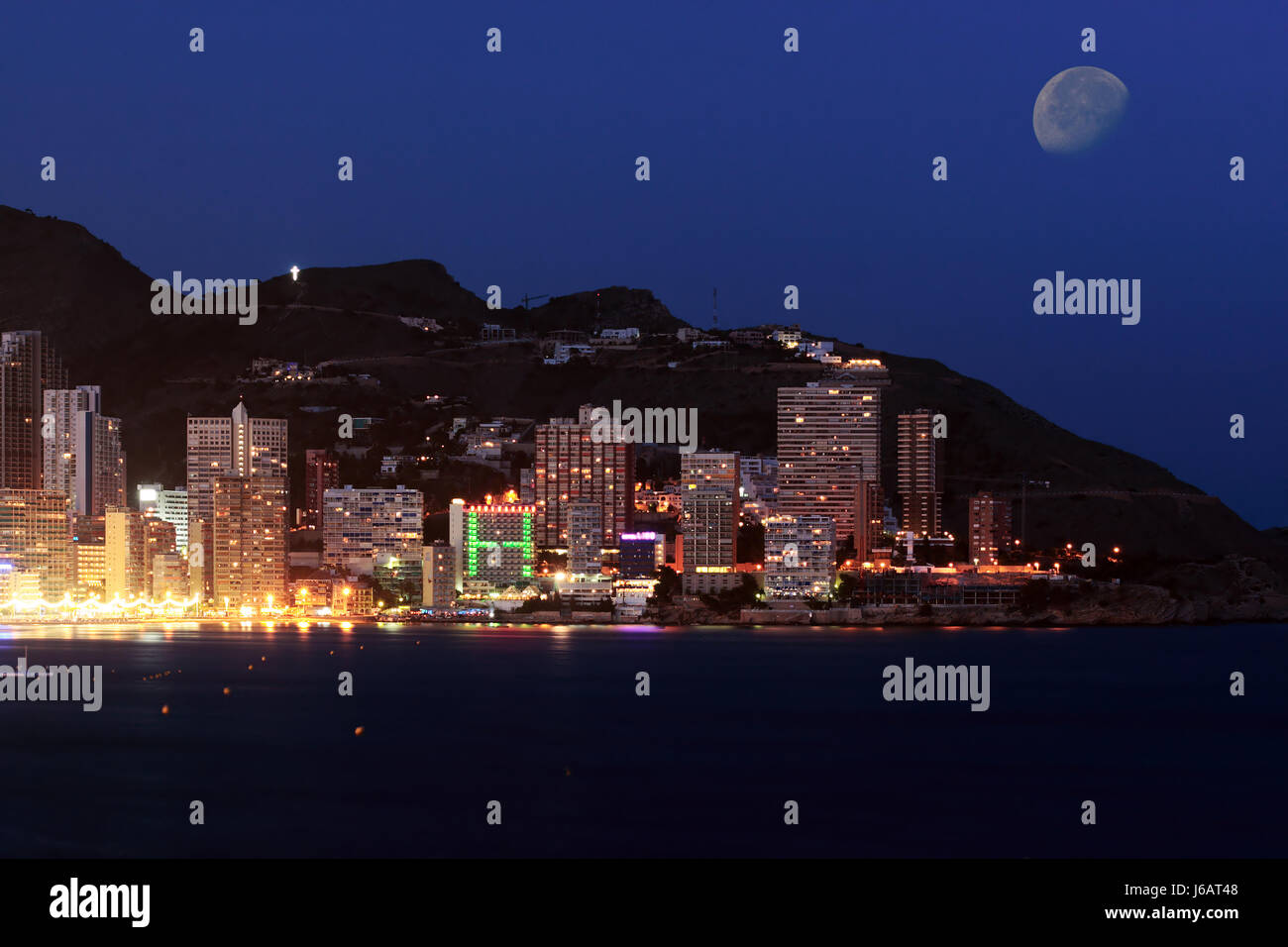 travel buildings night nighttime beach seaside the beach seashore ...